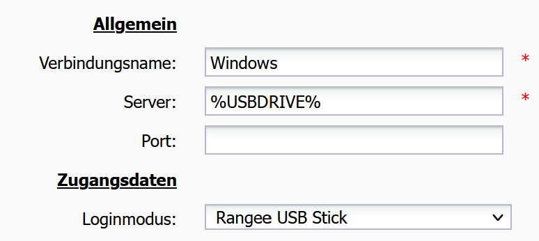 RangeeOS - Smartcard-RFID-USB Easylogin